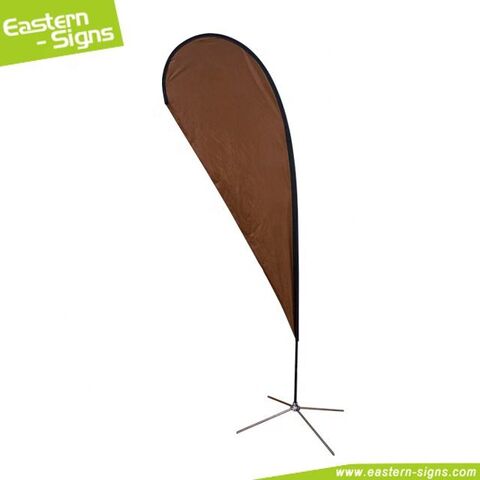 Set Cepat Spanduk Bendera Tampilan Iklan Terbang Bentuk Air Mata Kain ...