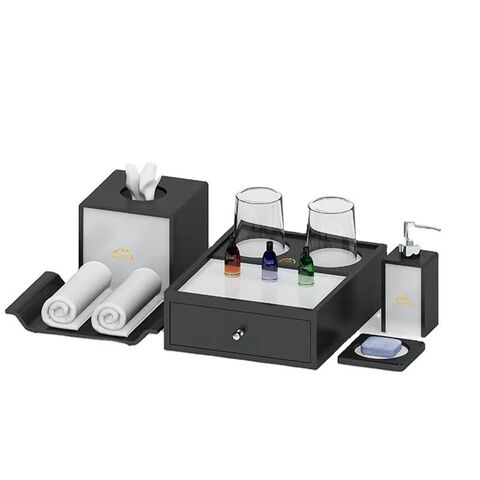 Buy Wholesale China Hotel Bathroom Toiletries Display / Acrylic Storage ...