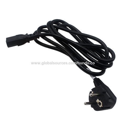 Buy Wholesale China Standard 10 Amps 125 Volts Black 3 Prong Ac Power ...