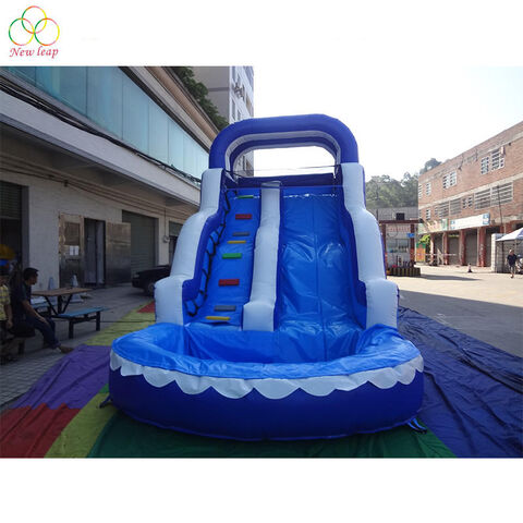 Buy Wholesale China Outdoor Inflatable Slides Backyard Water Slide ...