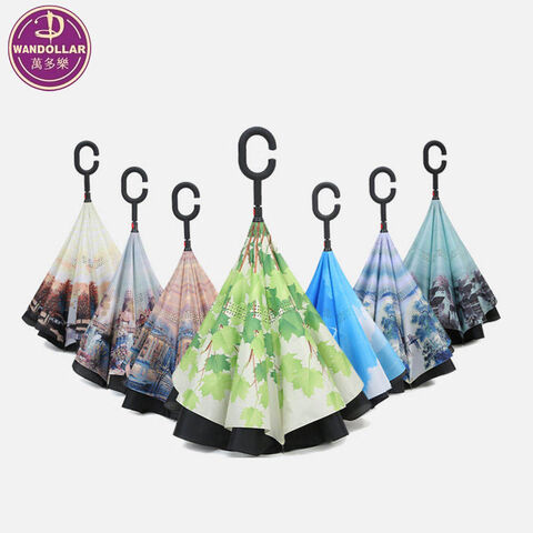 Buy Wholesale China Automatic Inverted Umbrella Reverse Umbrella For ...