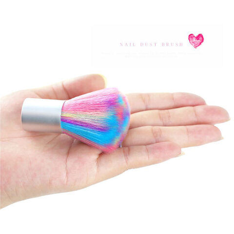 Buy Wholesale China Customization Mini Rainbow Colorful Nail Dust Brush ...