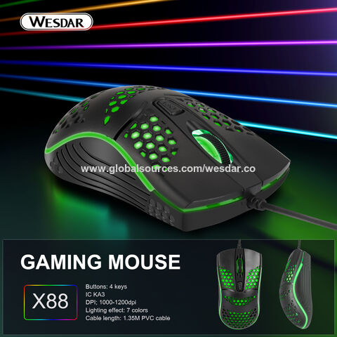 Buy Wholesale China Wired Gaming Mouse, Pc Gaming Mice 4 Buttons With ...