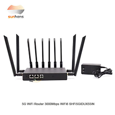Sunhans 5g Router Wifi6 Cpe Router 2.4g 5.8g Dual Band Gigabit Wifi ...