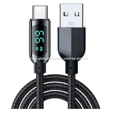 Buy Wholesale China 66w Super Fast Type C Charging Data Cable With ...