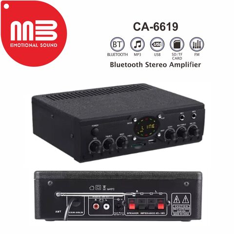 Buy Wholesale China Portable Bluetooth Stereo Mini Amplifier, Desktop ...