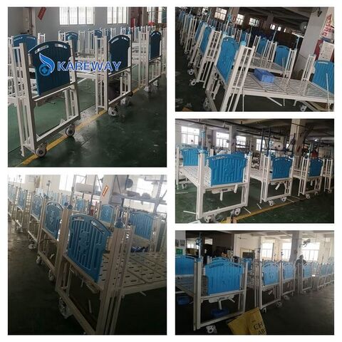 2 Crank Manual Control Two Function Hospital Adult Baby Infant Crib ...