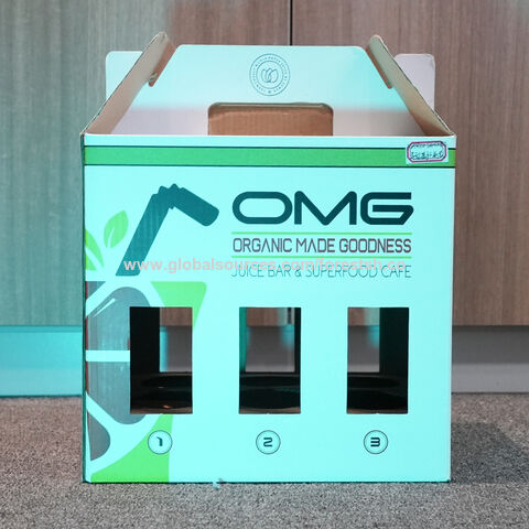 Buy Wholesale China Custom Corrugated Paper Mailer Juice Drink Shipping ...