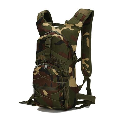 Double Safe Camouflage Tactical Hydration Backpack With Water Bladder ...