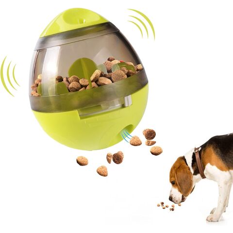 Dog Treat Ball With Food Dispenser Interactive Toys Ball Slow Eating ...