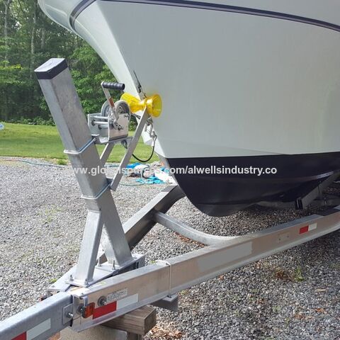 Buy Wholesale China Custom Boat Marine Winch Stand Trailer Parts Bow ...