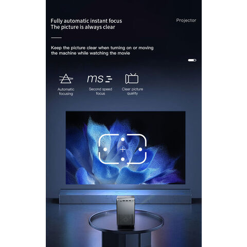 Hifun Hp60 Max Big Screen Projector 1080p 5g-wifi Android 9.0 Auto ...