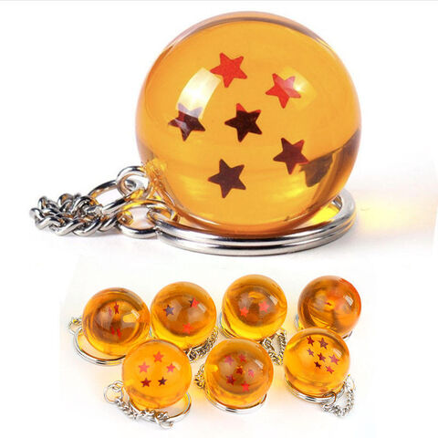 Buy Wholesale China New Anime Dragon Ball Z Keychains Orange Pvc 1 ...