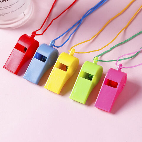 2 Inch Neon Whistle Necklaces, One Dozen Per Order, Noise Makers, Toy ...