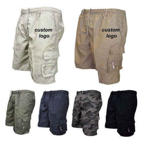 Buy Wholesale China Custom Logo Cargo Shorts Sports Pocket Streetwear ...