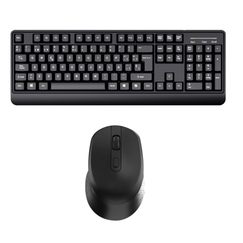 Buy Wholesale China Wireless Keyboard And Mouse Combo Oem 104 Keys High ...