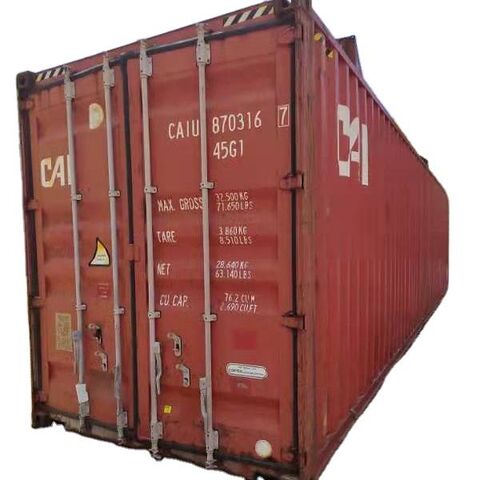 Used Second Hand Cargo Containers 40ft 40 Ft High Cube Used Shipping ...