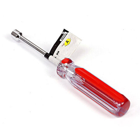 Buy Wholesale China Plastic Handle Nut Driver Hex Socket Screwdriver 5 ...