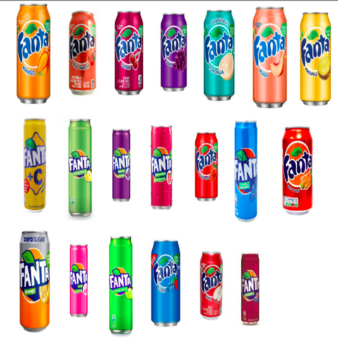 Fanta Exotic 330ml / Fanta Soft Drink / Fanta Soda Pack Of 24x 330ml ...