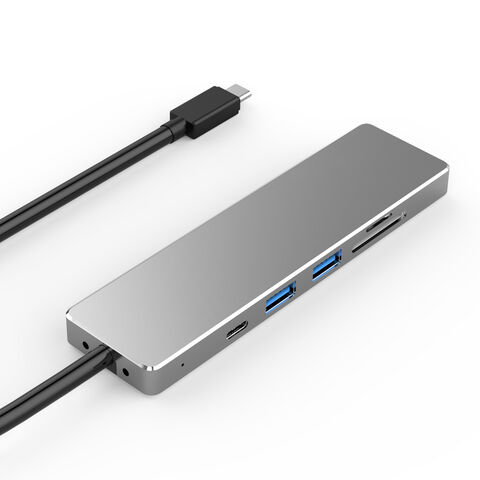 Aluminum Mini Dock Slim Design 4k Hdmi Usb 3.0 Laptop Docking Station ...