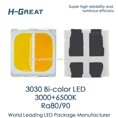 Buy Wholesale China 3030 Bi-color Led, Dual White Warm White +cool ...