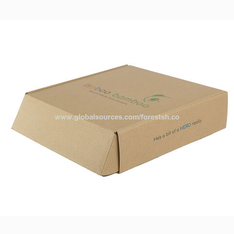 Buy Wholesale China Brown Recycled Paper Box Corrugated Paper Box ...