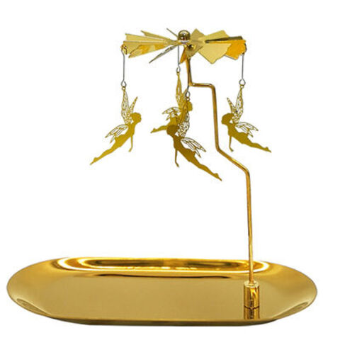 Buy Wholesale China Tray Candlestick Spinning Rotating Tealight Candle ...
