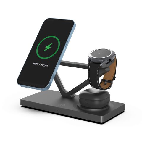 Buy Wholesale China 5 In 1 15w Quick Charger Magnetic Wireless Charger ...