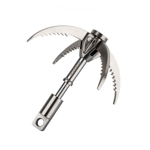 Stainless Steel Gravity Wall Tree Rock Climbing Folding Grappling Tool ...