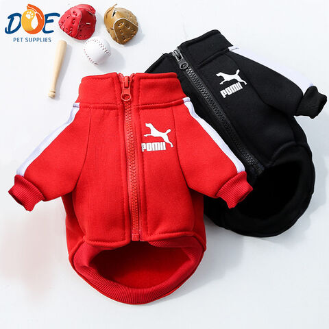 Buy Wholesale China Doe Pet Dog Clothing Coats Supplier Zipper Tides ...