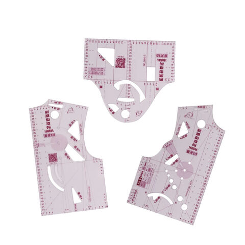 1:5mini Clothing Design Ruler Clothing Drawing Template Clothing Ruler ...