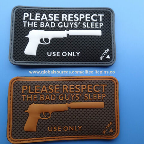 Factory Direct High Quality China Wholesale Custom Pvc Rubber Patch ...