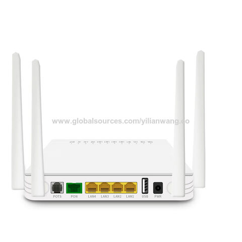 Ecom X400dw 4ge+2.4g+5.8g 1200m Wifi Xpon Onu 2.4g Wifi&5g Wifi - Buy ...