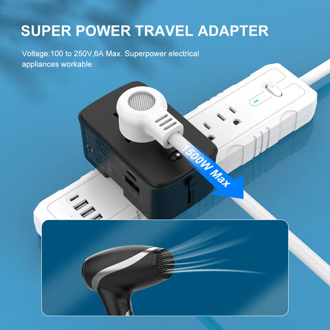 Buy Wholesale China Backpack White Charger Universal Travel Adapter ...