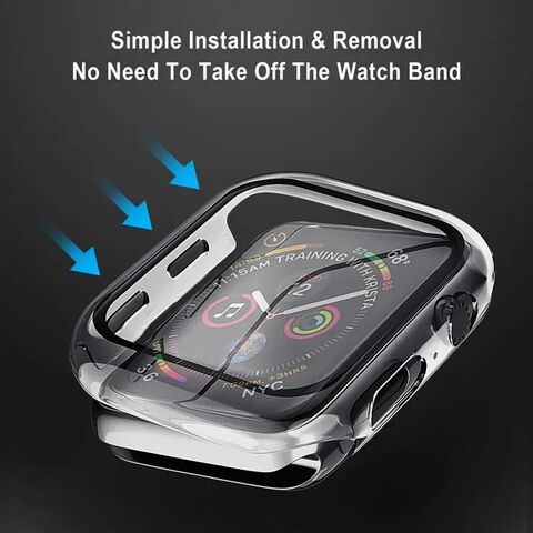 Buy China Wholesale Smart Watch Protective Pc Tempered Glass Case For ...