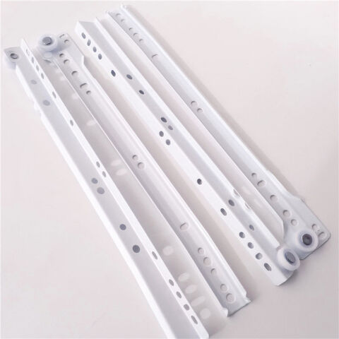 Buy China Wholesale Am White Full Extension Drawer Runner Powder Coated ...