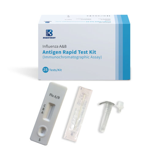Wholesale Medical Supplies Rapid Test Flu A B Influenza A And B Antigen ...