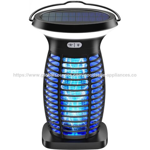High Quality Hot Solar Bug Zapper Lantern Rechargeable Mosquito Killer ...