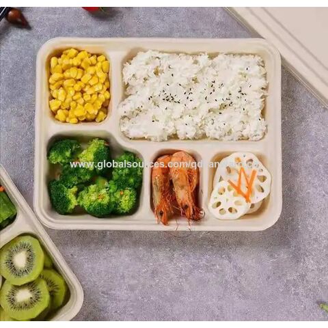 Buy Wholesale China Sugar Cane Lunch Box With Lid Bagasse Lunch Box ...