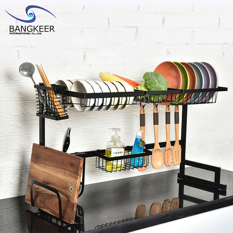Buy Wholesale China Kitchen Racks Compact Kitchen Dish Rack & Dish ...