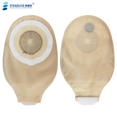 Adult One Piece Reusable Ostomy Pouching System Stoma Colostomy ...
