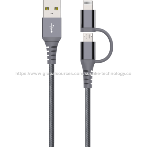 Buy Wholesale China Oemfactory Price, Sunlike 2 In 1 Cable, A To ...