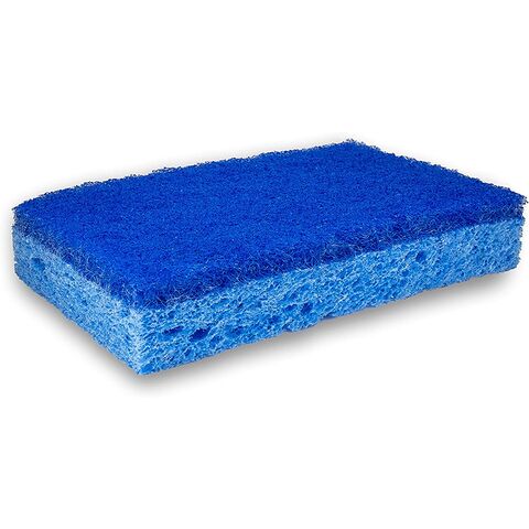 Buy Wholesale China Amazon Non-scratch Sponges 6-pack Blue Cleaning ...