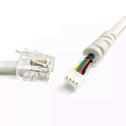 Male To Male Flat Telephone Copper Cable Rj11 Telephone Cable Telephone ...