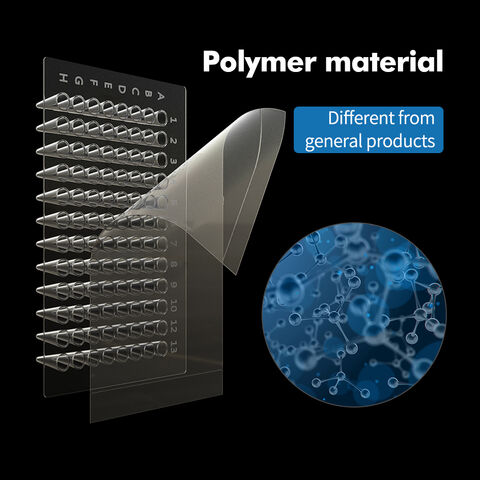 Pcr Film Plate 96 Well Microplate Optical Sealing Film - Buy China ...