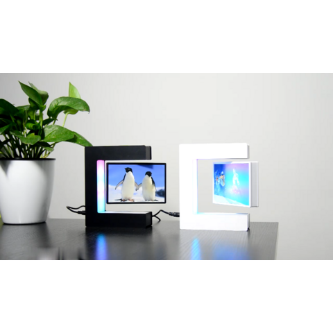 E Rectangle Shape Led Lighting Floating Photo Frame - China Wholesale ...