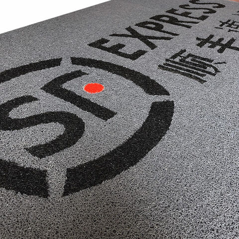 Custom Logo Door Carpet Hotel Step Mats Vinyl Loop Anti Slip Pvc Coil ...