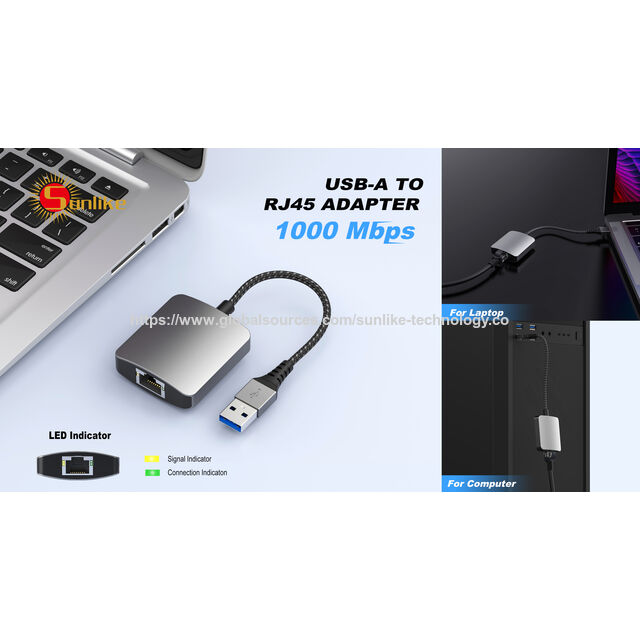 Buy Wholesale China Sunlike,ome&odm, Factory,usb A To Rj45 Adapter ...