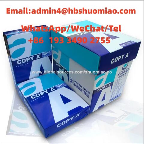 Buy Wholesale China Free Sample Copy Paper 80/75/70g One A4 Paper. & A4 ...