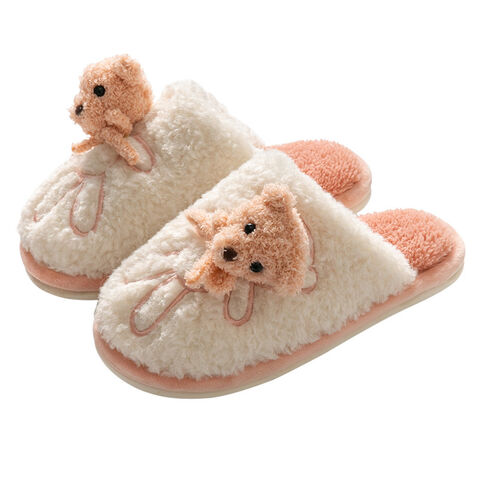 Buy Wholesale China Women Slippers Fluffy House Fur Slippers Men's ...